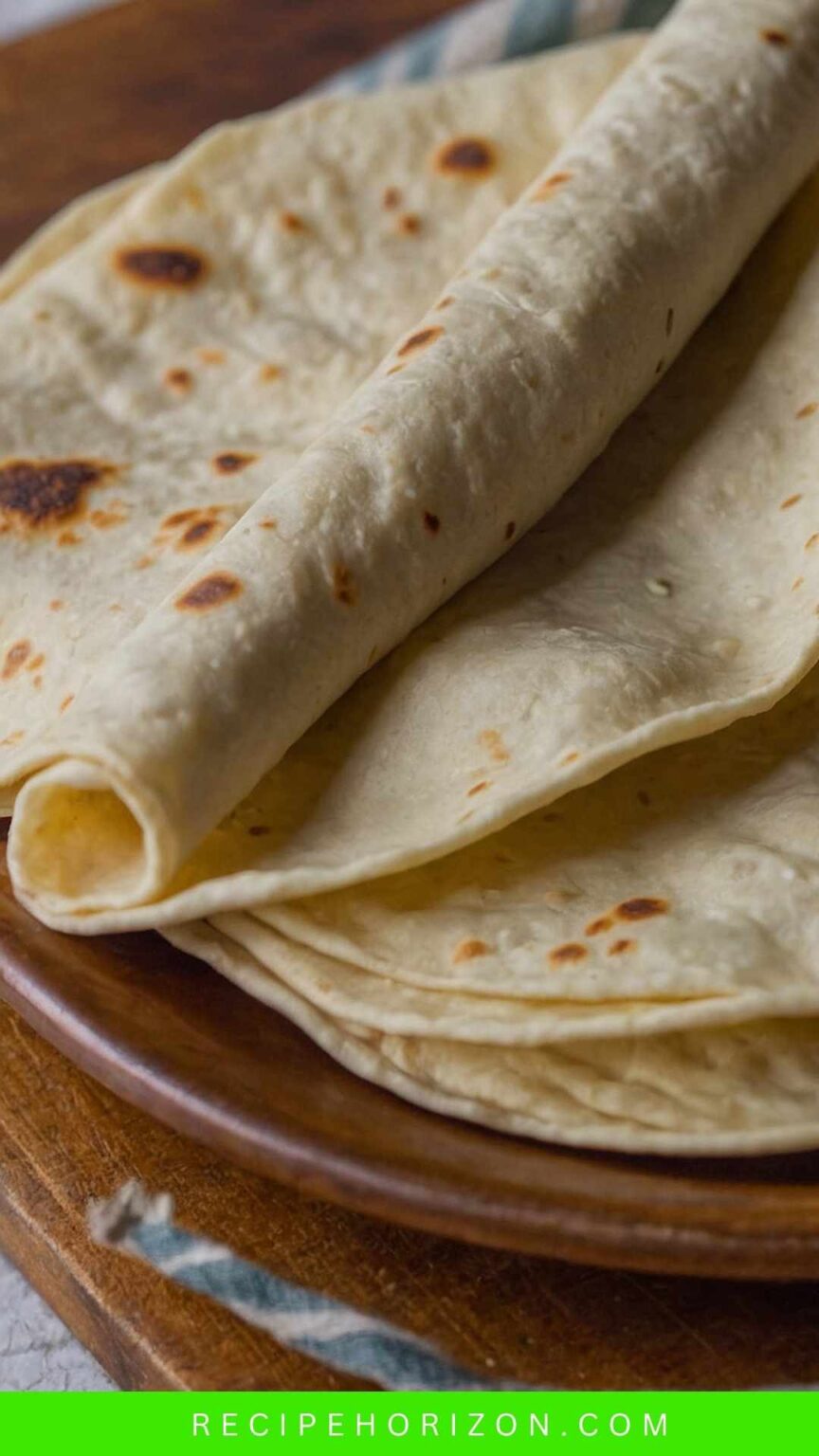 Authentic Homemade Flour Tortillas Recipe - Recipe Horizon