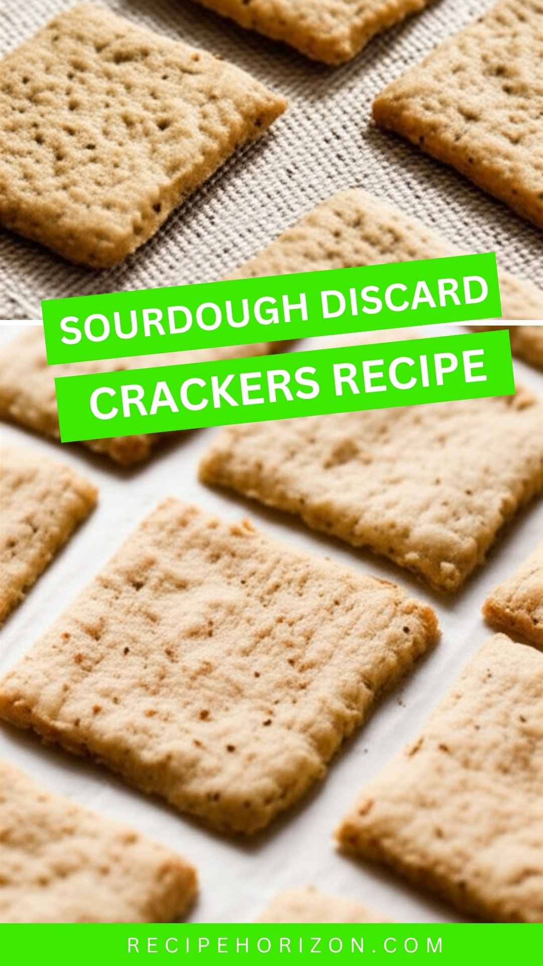 Sourdough Discard Crackers - Recipe Horizon