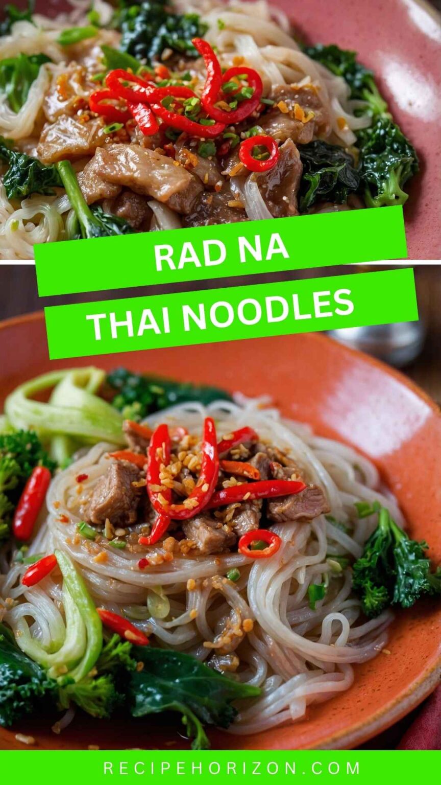 Rad Na Thai Noodles - Recipe Horizon